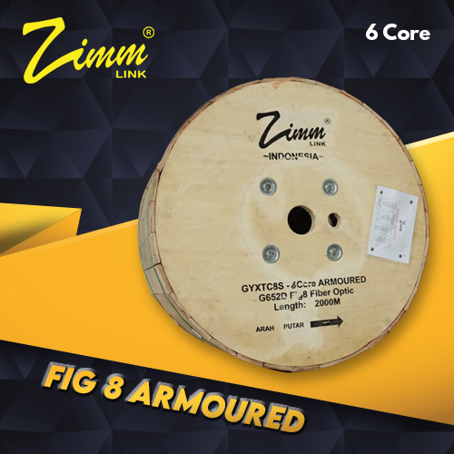 FIG 8 CABLE 6 CORE ARMOURED – Zimmlink